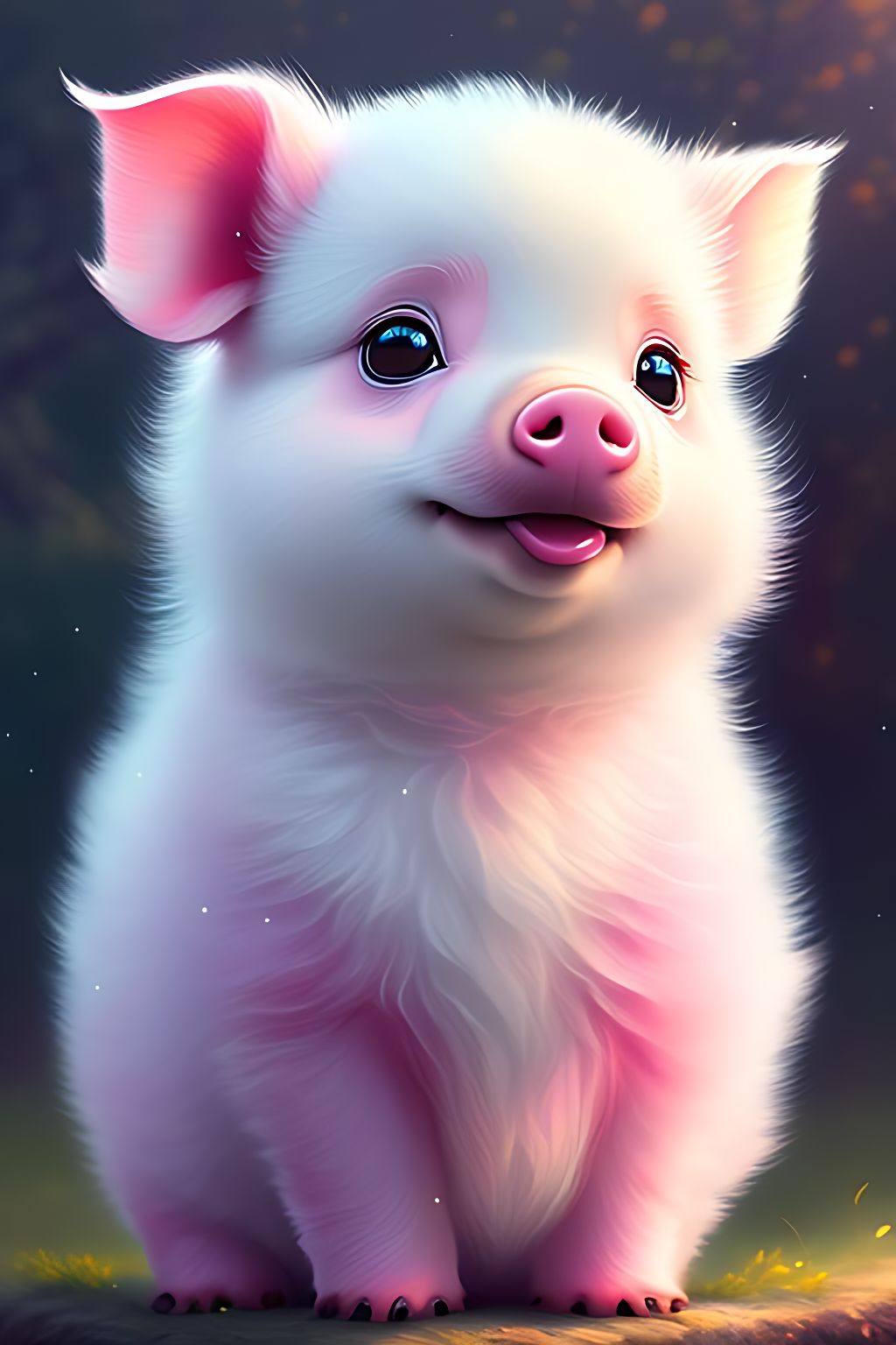 Cute Baby Pigs Wallpaper
