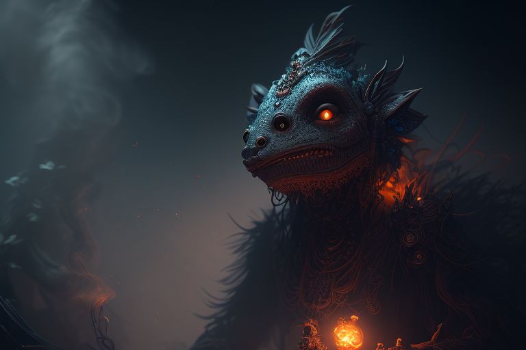 cheery-heron677: A friendly Humanoid dark Smoke creature