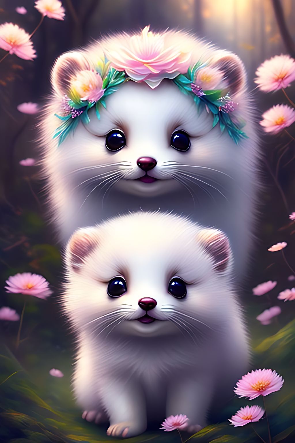 Chibi Animal Wallpaper