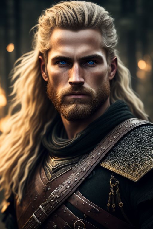 Viking Man Handsome