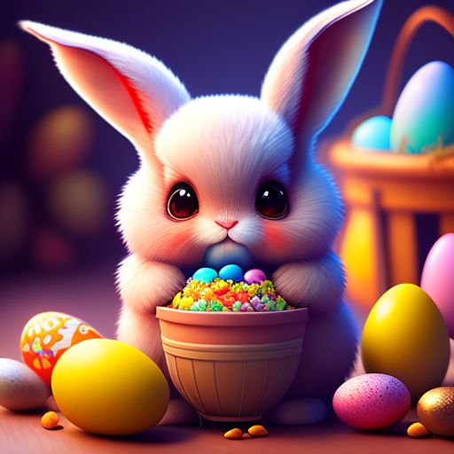 Cute Real Easter Bunny