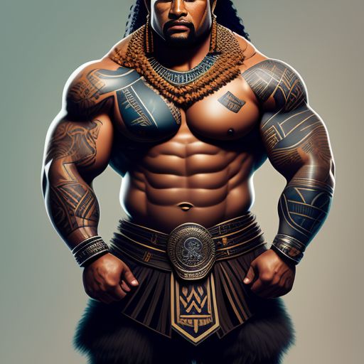 Polynesian Warrior Drawings