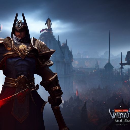 broken-llama71: A strong male warrior wearing plate armor without ...