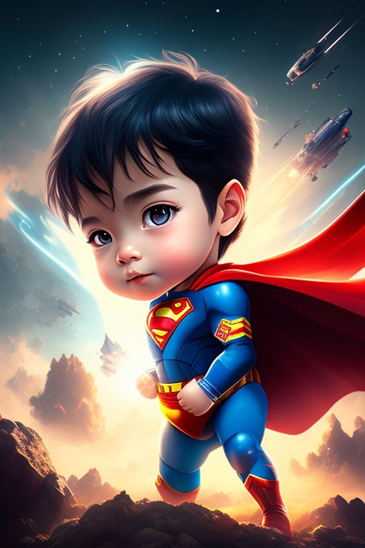 Cute Superman Wallpaper