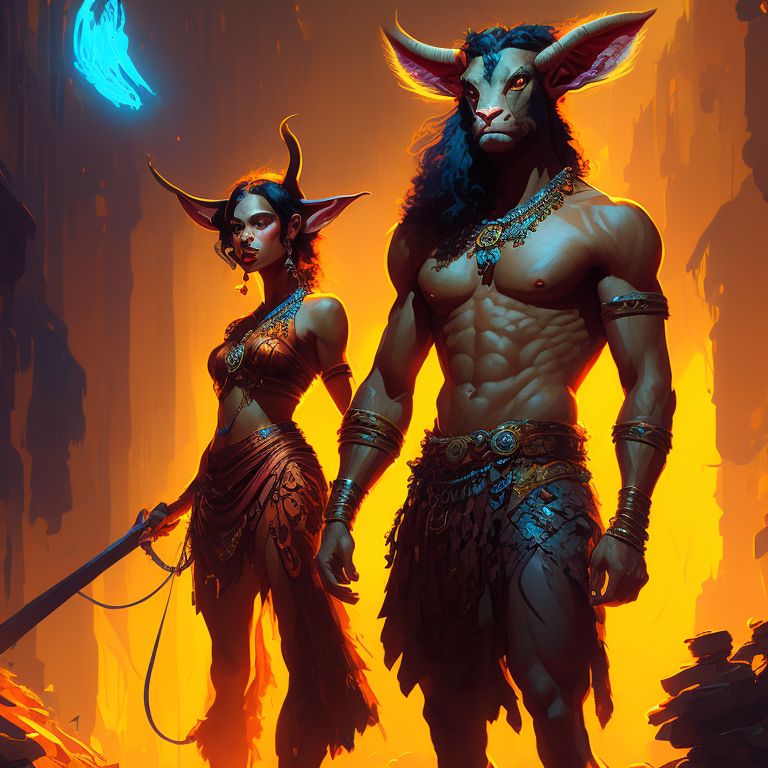 Satyr Concept Art
