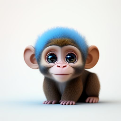 Sad Baby Monkey