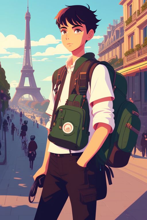 Paris Anime Boy