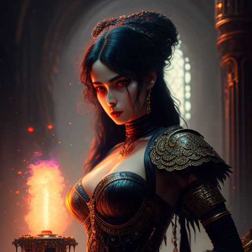 Gothic Vampire Concept Art