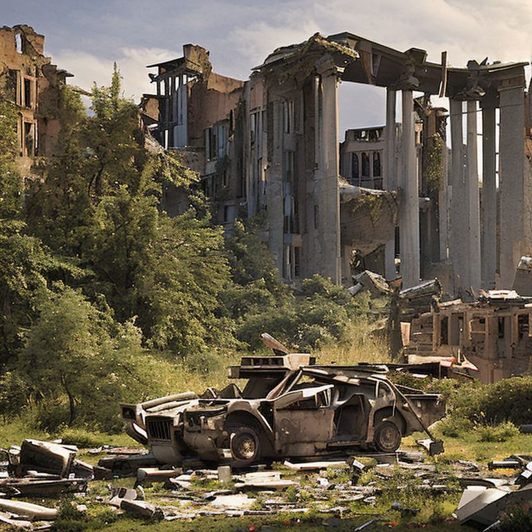 Modern War Ruins