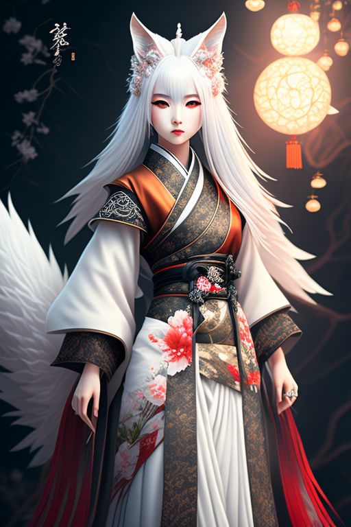 White Kitsune