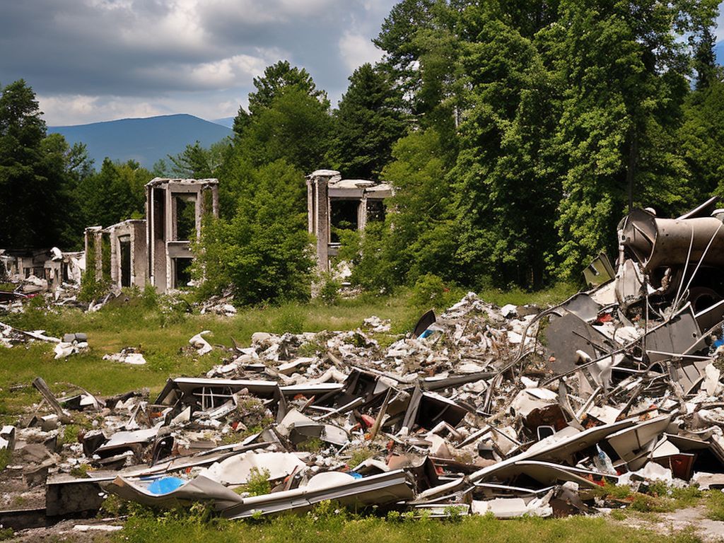 Modern War Ruins