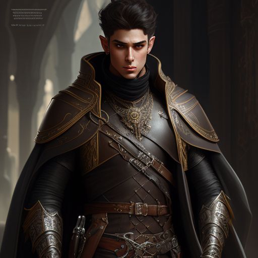 Shorthaired Male Elf