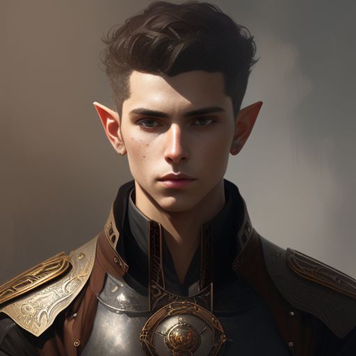 Shorthaired Male Elf