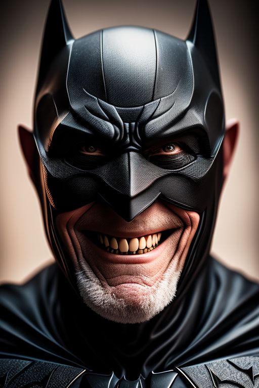 Batman Smiling