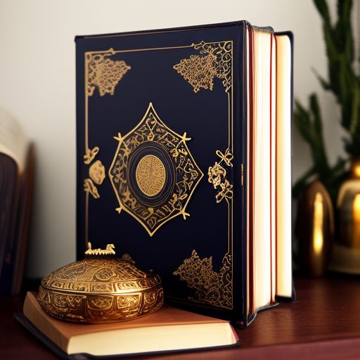 icy-spider365: An old, thick book of spells bound in a decorative ...