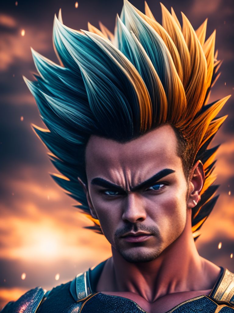Saiyan Hair In Real Life