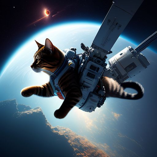 High Cat In Space
