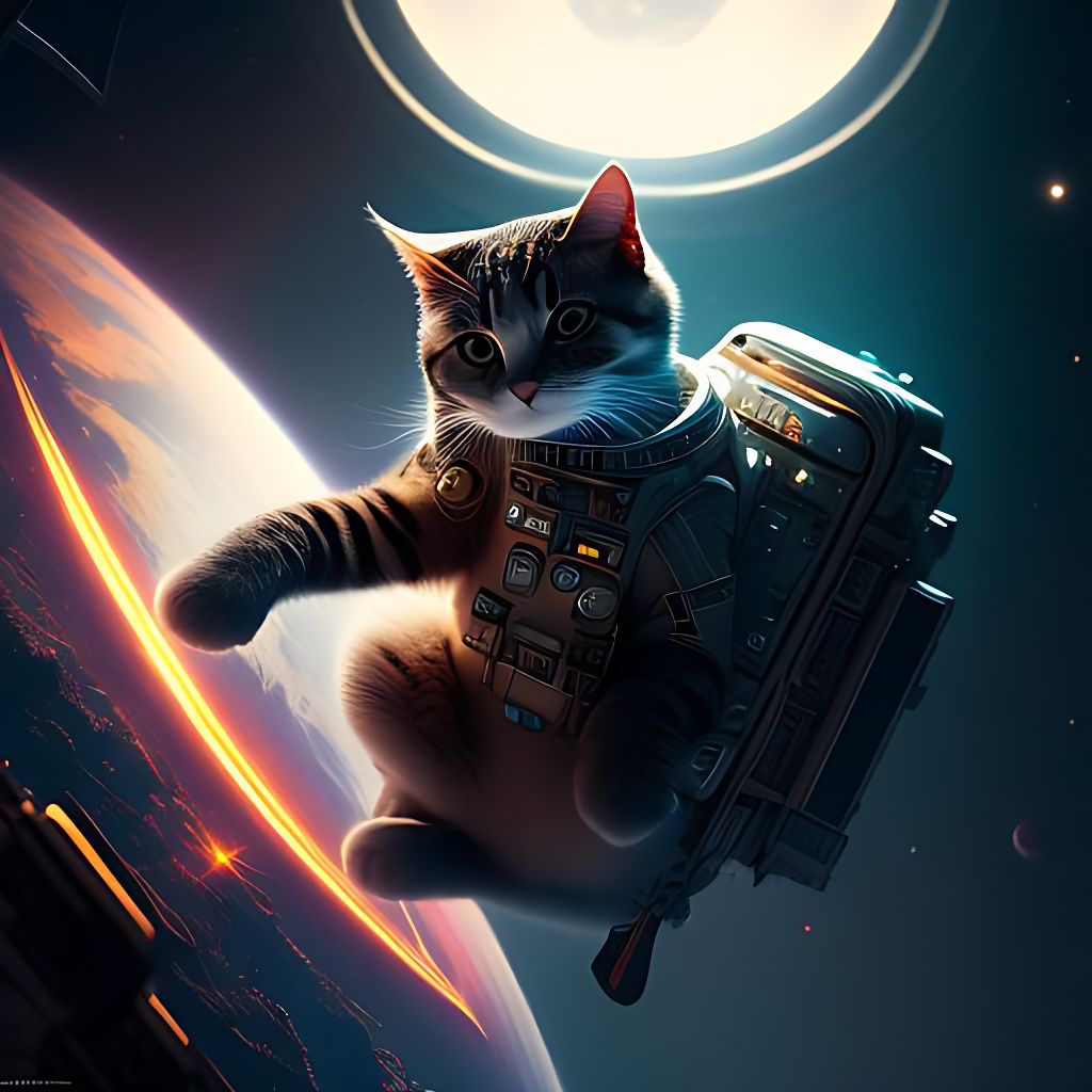 Anti Gravity Cat