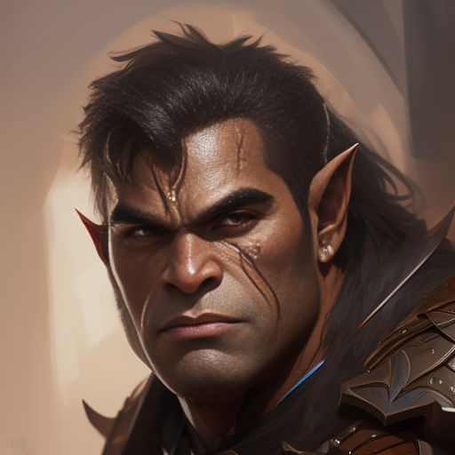 Half Orc Portrait