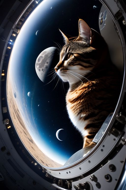 High Cat In Space