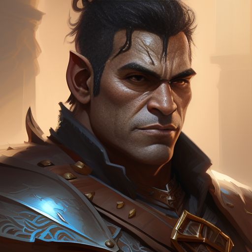 Half Orc Portrait