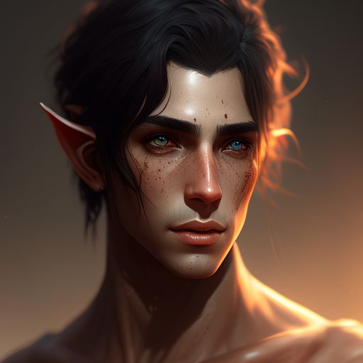 Shorthaired Male Elf