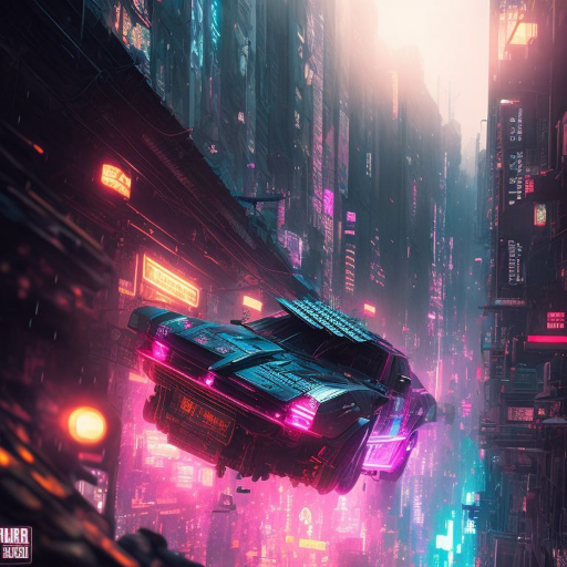 KG_Animations: blade runner, flying car searching a rooftop, beams of ...