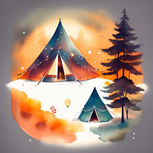 fluid-eagle484: camp fire , bright colors