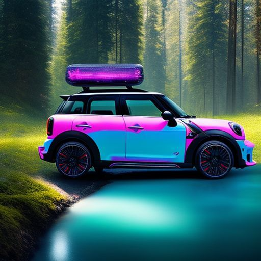 both-jackal11: White 2022 model mini cooper countryman with roof box ...