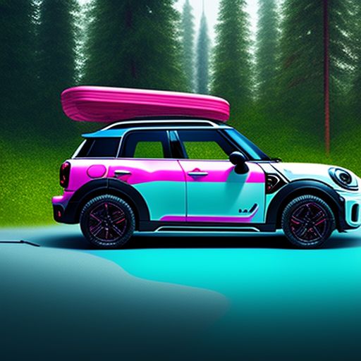 both-jackal11: White 2022 model mini cooper countryman with roof box ...