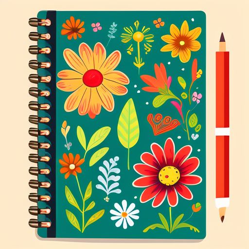 John-NeoTech: Nature's guide notebook cover for children