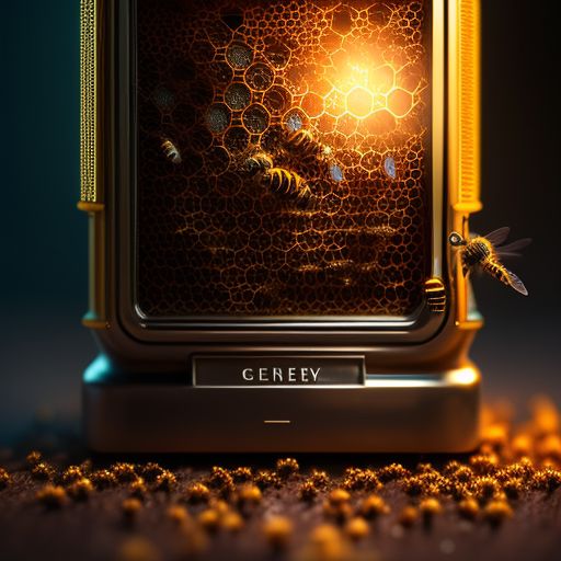 hasty-alpaca838: honey bee hive, swarm of bees