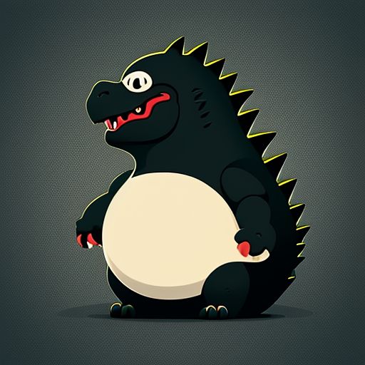 New Godzilla Cartoon Baby