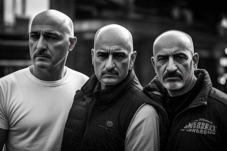 Darkenrahl: A hyper-realistic and authentic photograph of two jobless ...