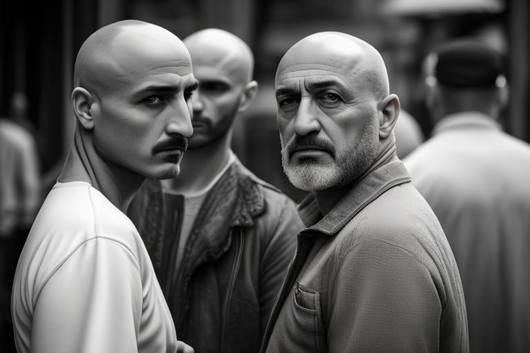 Darkenrahl: A hyper-realistic and authentic photograph of two jobless ...