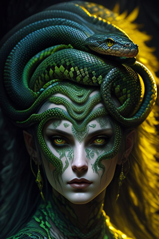 Beautiful Medusa Wallpaper