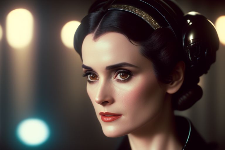 doting-bear869: Winona Ryder as Princess Leia