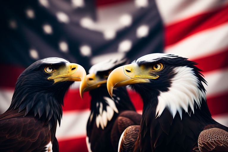 Fierce Eagle Flag
