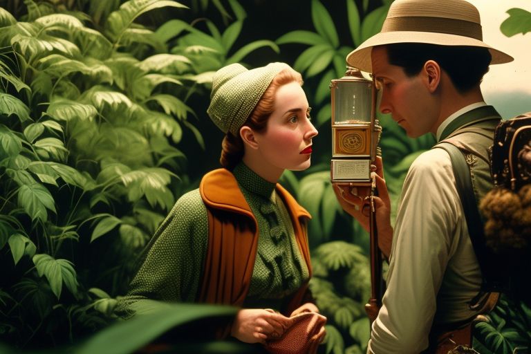 addison: A scientist discovering a new species in a remote jungle