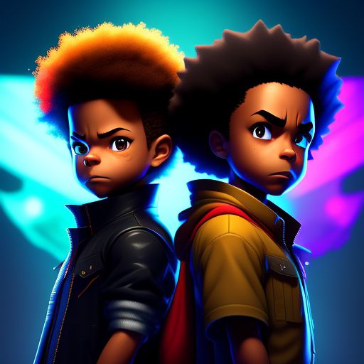 Riley And Huey Freeman