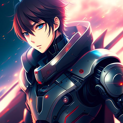Anime Robot Boy