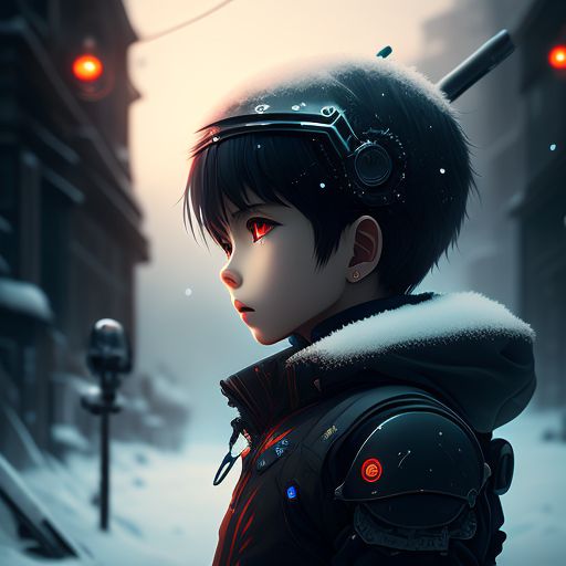 Anime Robot Boy