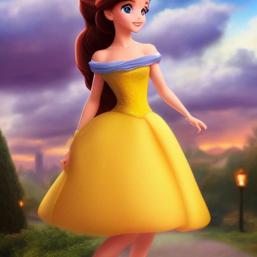 Chibi Princess Belle
