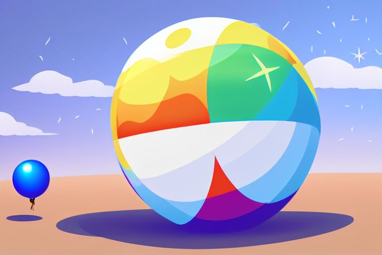 Animated Bouncing Beach Ball