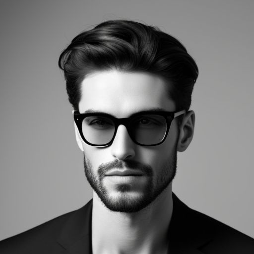 dry-toad273: A minimalist logo featuring a simple outline of a man's ...