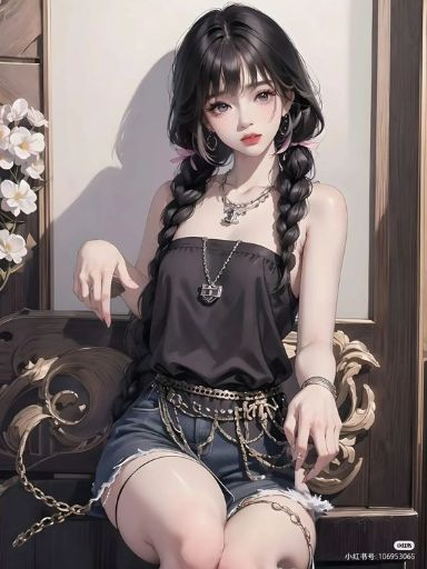 stable-pony186: A beautiful female super model, mixed media, wet paint ...