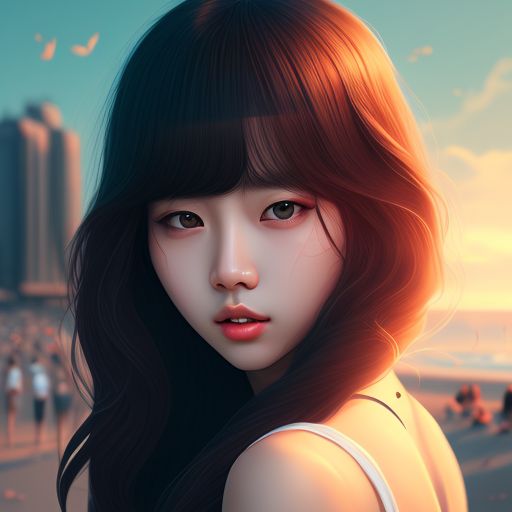 Kpop Hair Girl Bangs
