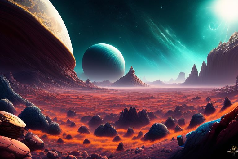 Alien Planet Surface