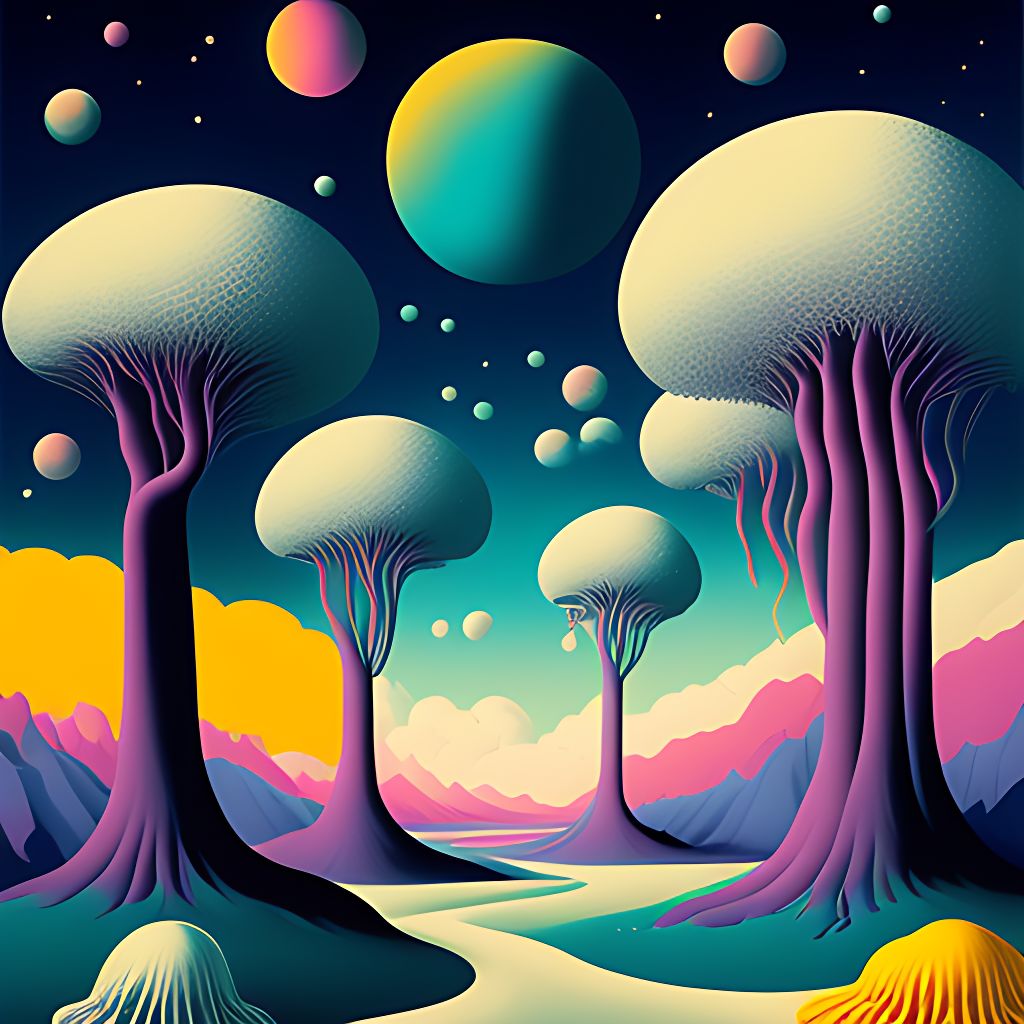Trippy Magical World
