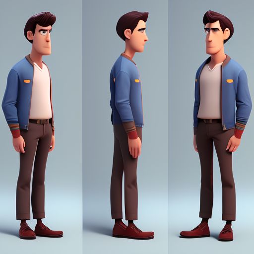 squiggly-pig941: man, teacher's clothing,character design, full body ...